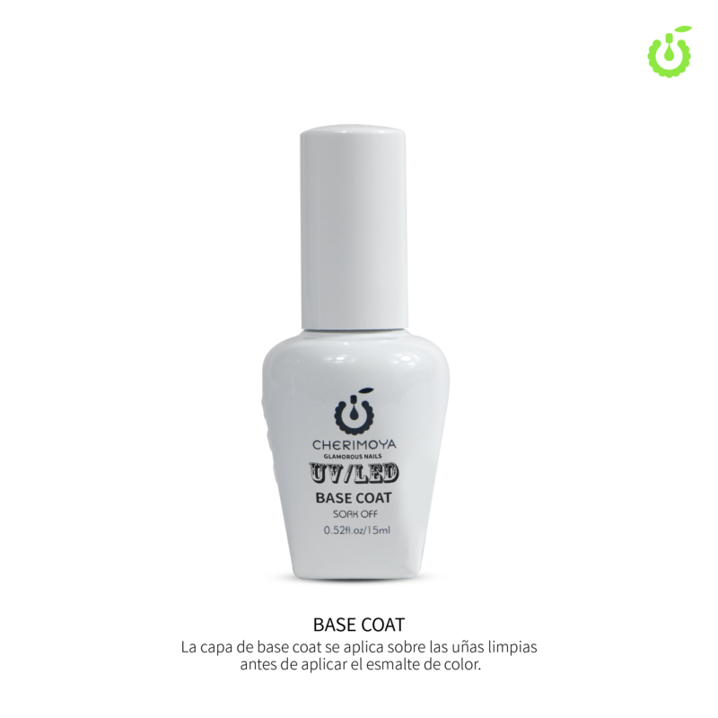 Base Coat Semipermanente Uv/Led 15ml (CH037) – Cherimoya